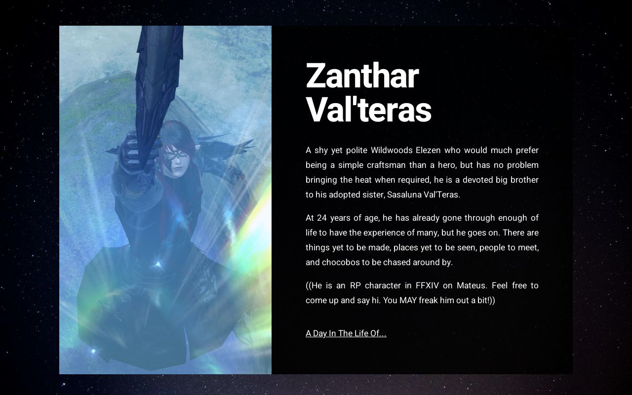 Zanthar Val'Teras {FFXIV Mateus}